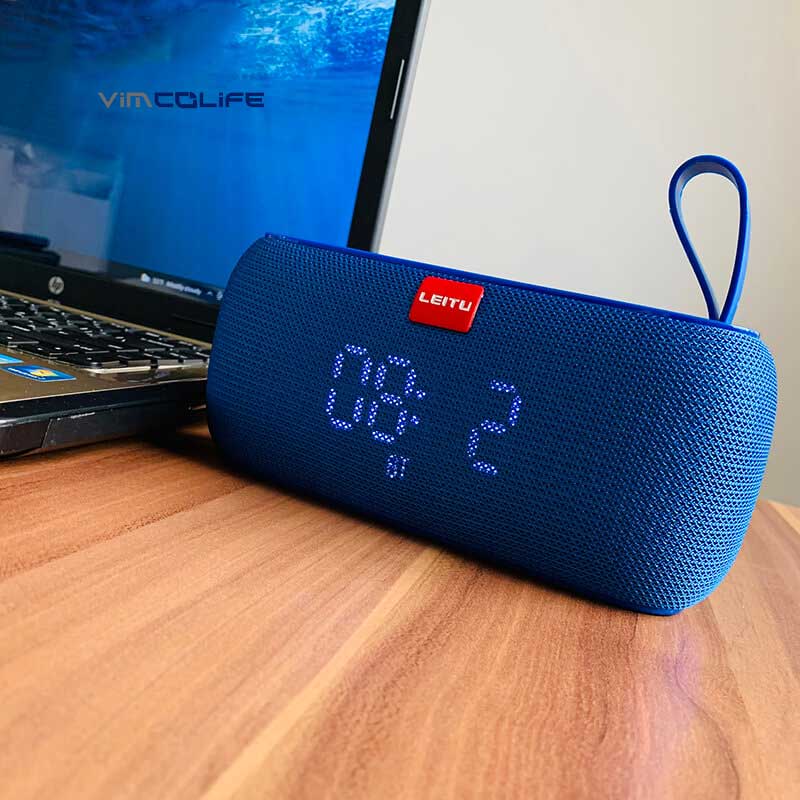 اسپیکر بلوتوثی قابل حمل لیتو مدل PORTABE SPEAKER LEITU LK-10 - فروشگاه آنلاین ویمکولایف